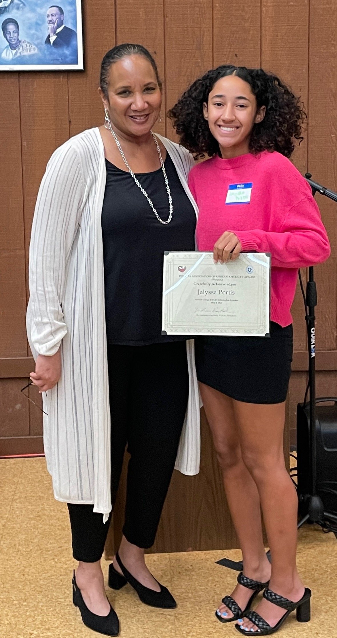 Seven Students Honored at PAAAA Scholarship Reception