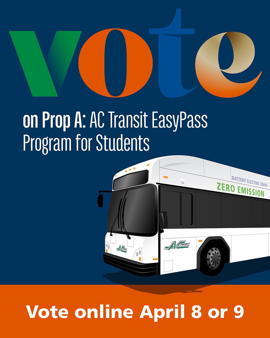 Student Government Elections - Vote on the AC Transit EasyPass Referendum!