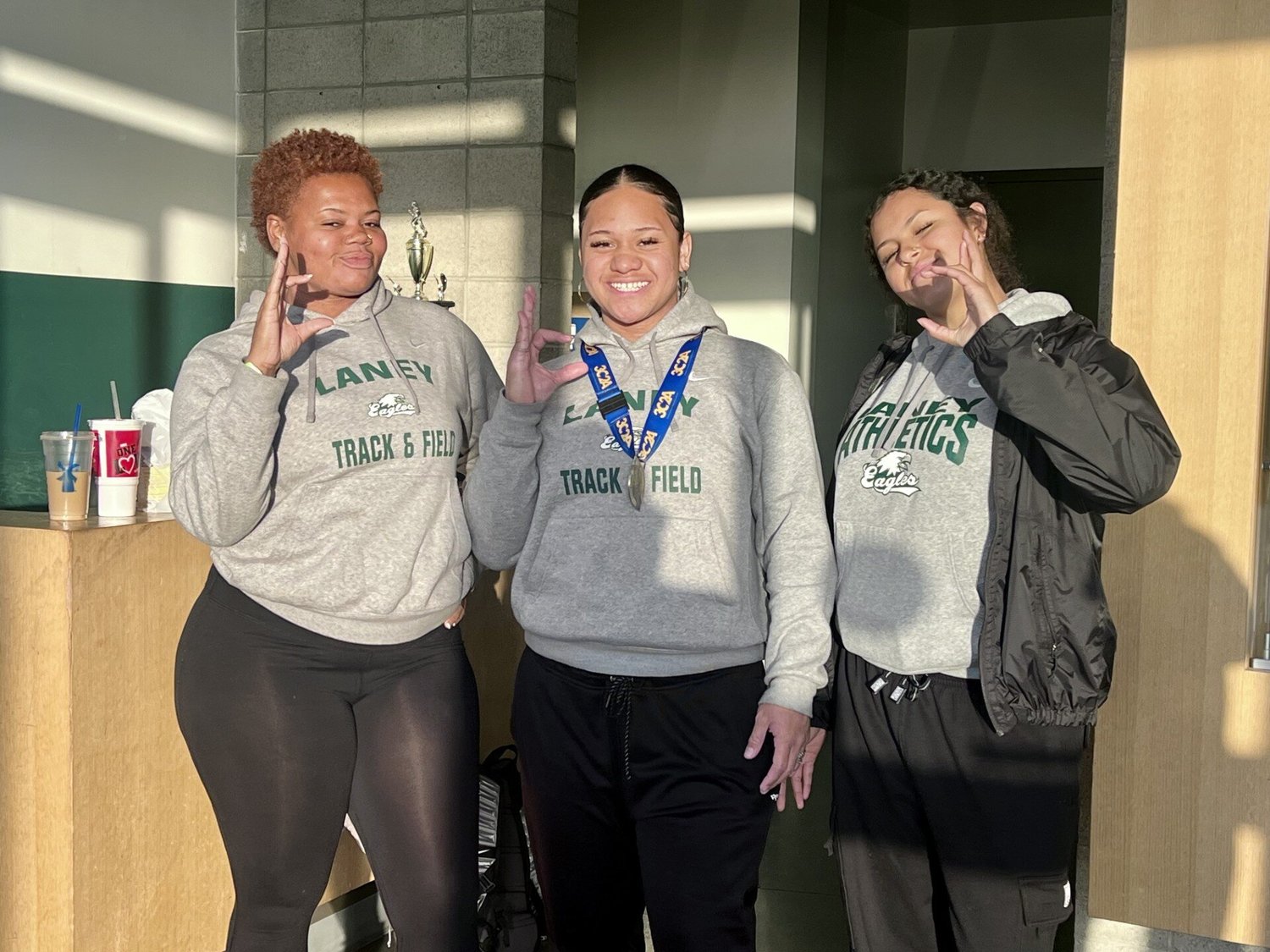 Laney Women’s Track Headed to State Championship for 3rd Year in a Row