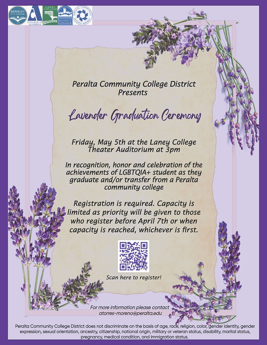 Register Now for Lavender Graduation on May 5th, 2023