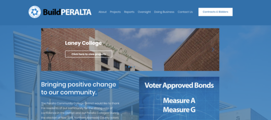 Introducing Build Peralta - Showcasing Peralta Bond Projects