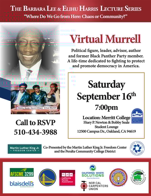 Barbara Lee & Elihu Harris Lecture Series: "Where Do We Go From Here ...