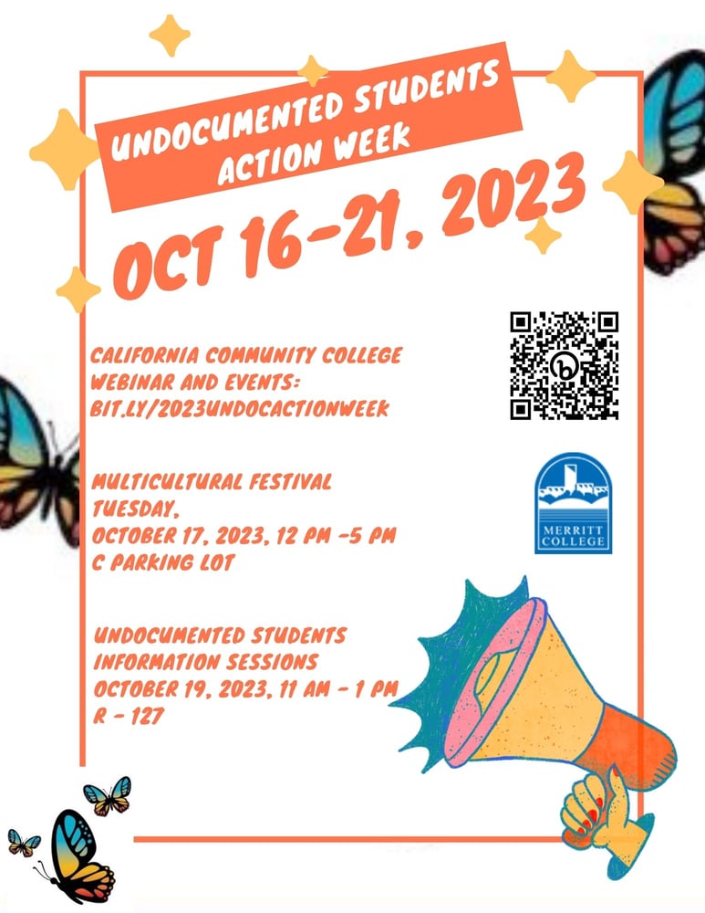 Merritt College for Undocumented Student Action Week