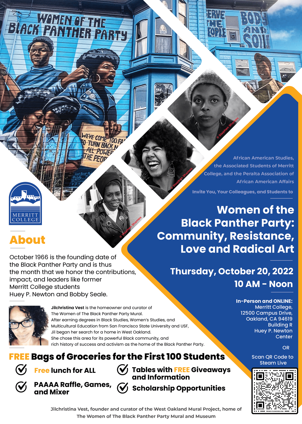 Celebrate Founding of The Black Panther Party, in Honor of the Women of ...